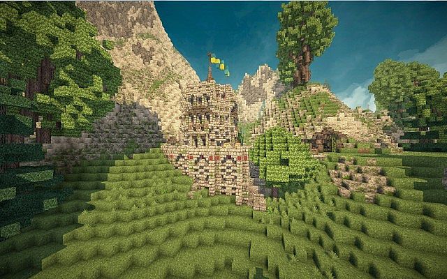 Small Fort -Port Stenmore- [Late Medieval] Minecraft Map