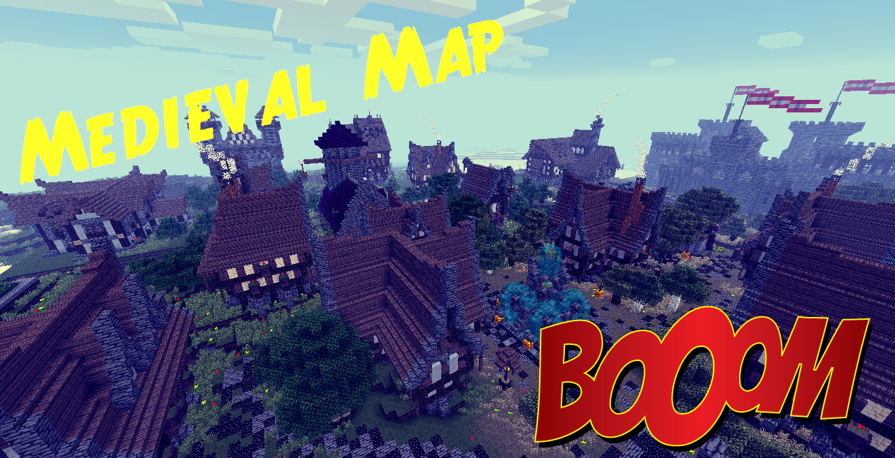 Médieval Village {By FrCubeTeam} Minecraft Map