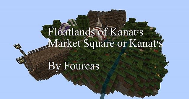 [Creative] FloatLands of Kanat's - Market Square of Kanat's Minecraft Map