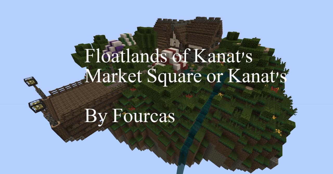 [Creative] FloatLands of Kanat's - Market Square of Kanat's Minecraft Map