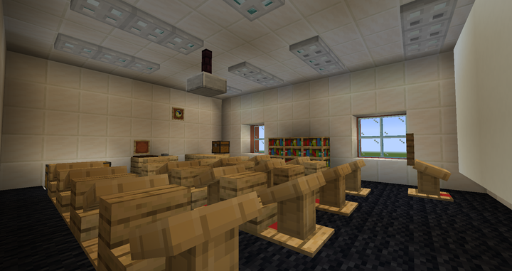 Harns Marsh Middle School "Remastered" Minecraft Map