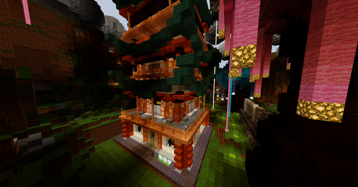 Japanese Server Spawn By Rayen_UwU Minecraft Map