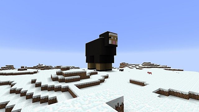 11th December - Sheep Statue Minecraft Project
