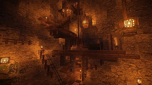 Epic Medieval Mine + [ Download ] Minecraft Map