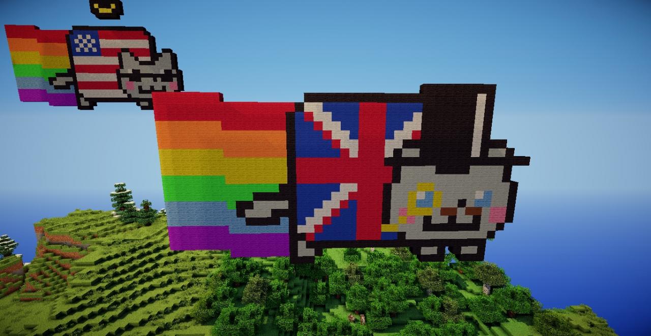 Various Collection of Pixel Art Minecraft Map