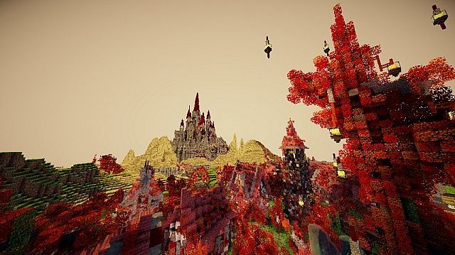 Magic Town Minecraft Map