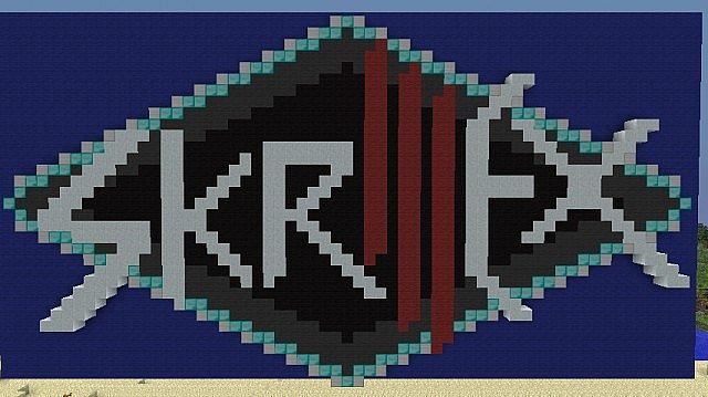 Skrillex logo Minecraft Map