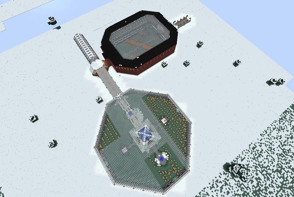 pvp server spawn Minecraft Map