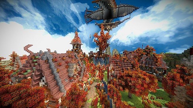 Magic Town Minecraft Map