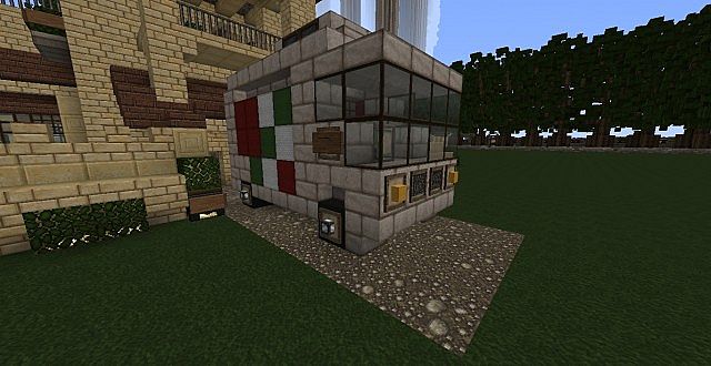Italian cafe/ restaurant by poohcraft Minecraft Map