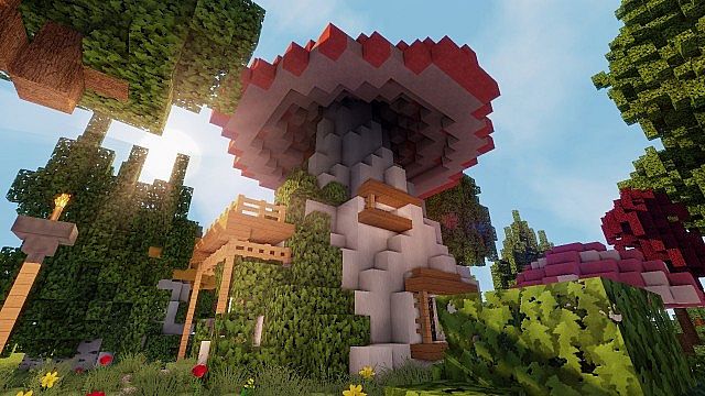 A Pixi's House - Advent Calendar # 10 Minecraft Map