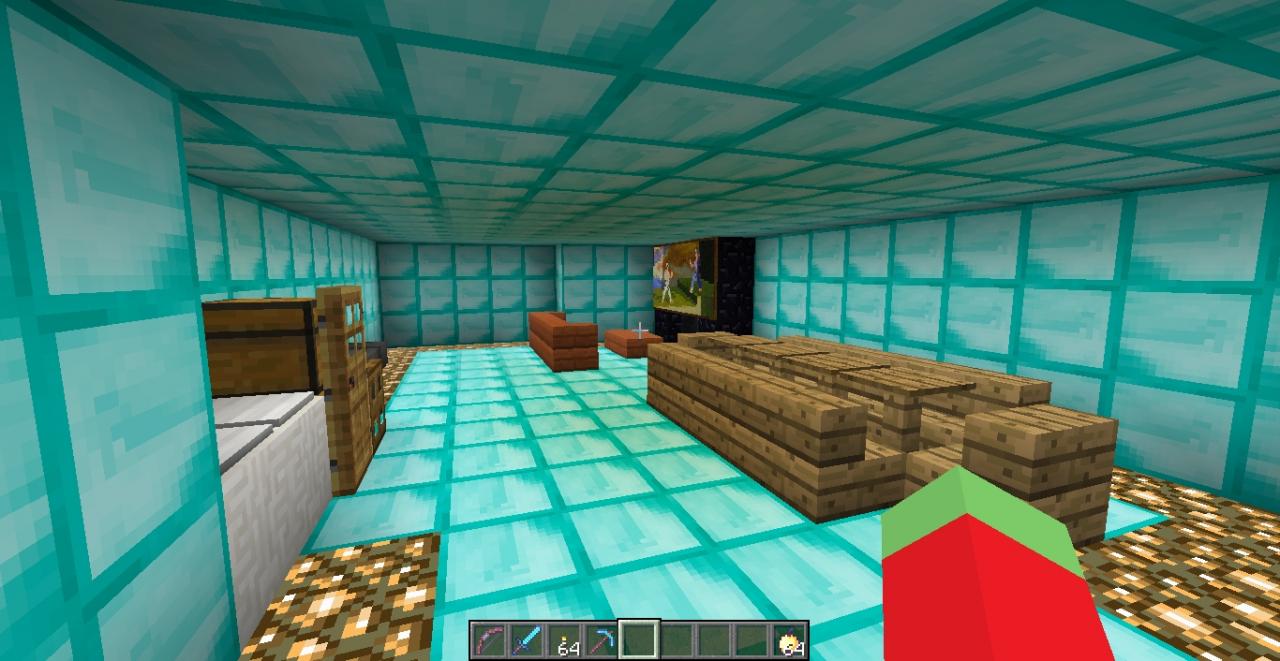 Diamond-Quartz Land Minecraft Map