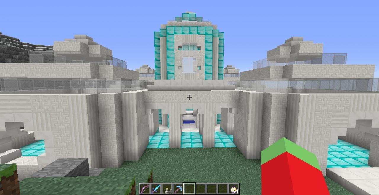 Diamond-Quartz Land Minecraft Map