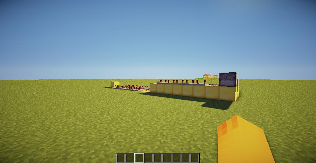 Automatic Redstone Cannon (TNT) Minecraft Map