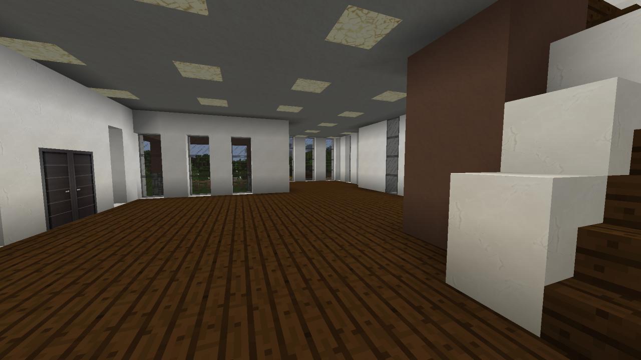 Modern Spawn House Minecraft Map