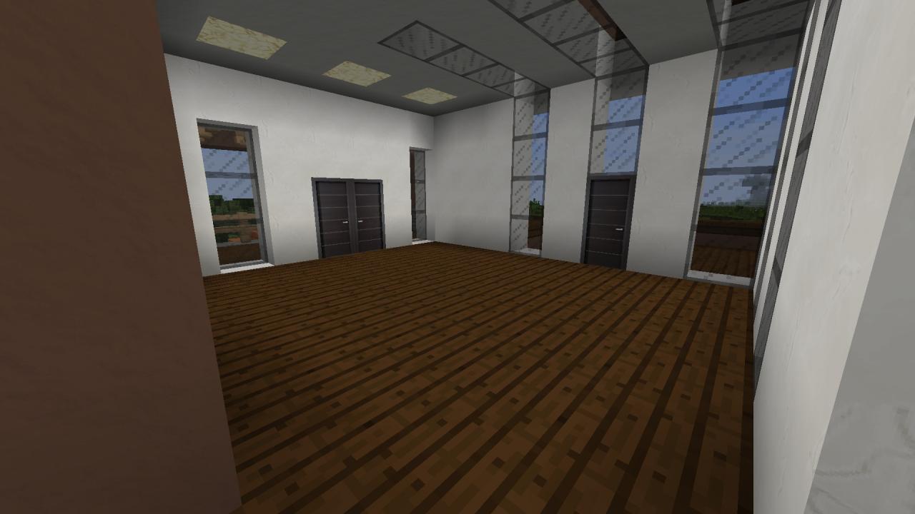 Modern Spawn House Minecraft Map