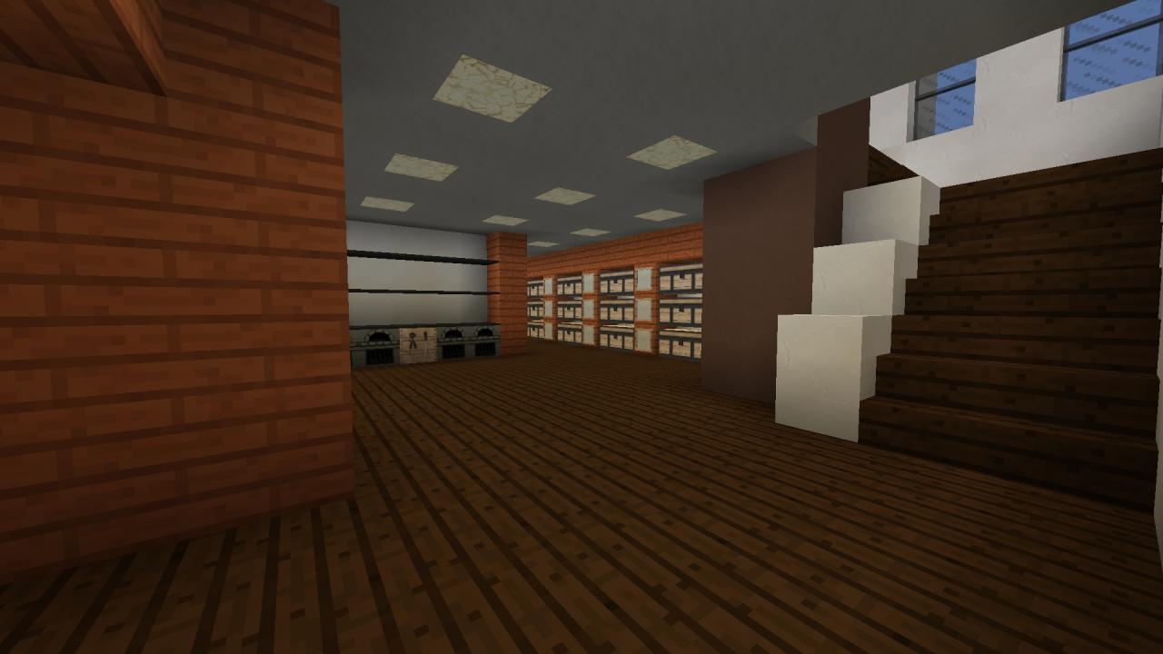 Modern Spawn House Minecraft Map