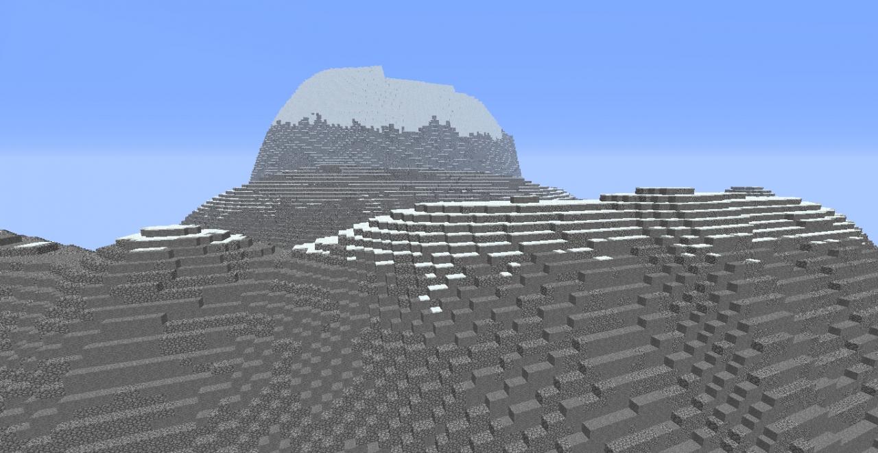 big mountain Minecraft Map