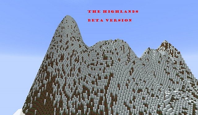 The Highlands [Test Version] Minecraft Map