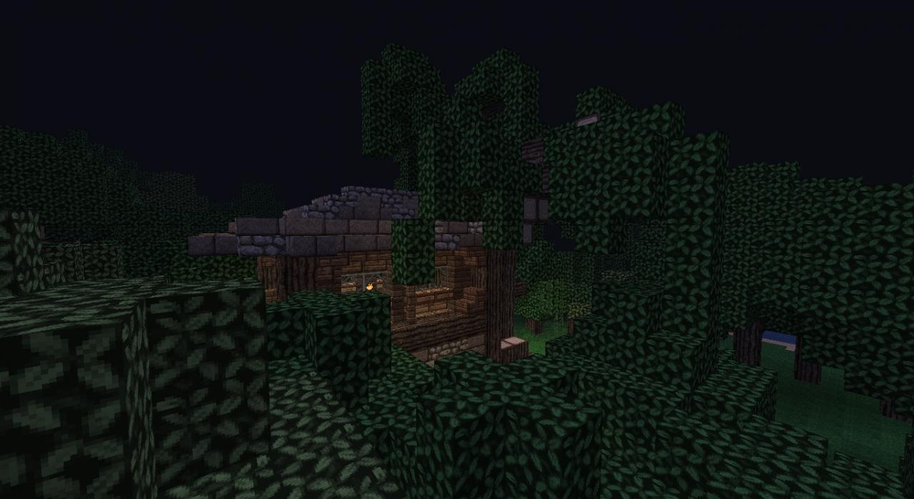 Tree House in a Willow Minecraft Map