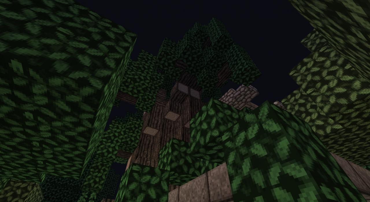 Tree House in a Willow Minecraft Map