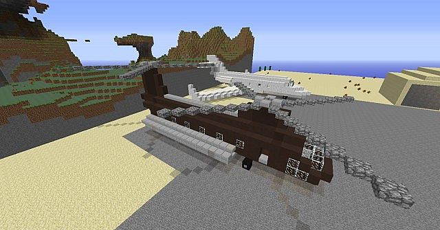Transport Helicopter Minecraft Map