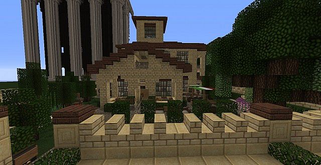 Italian cafe/ restaurant by poohcraft Minecraft Map