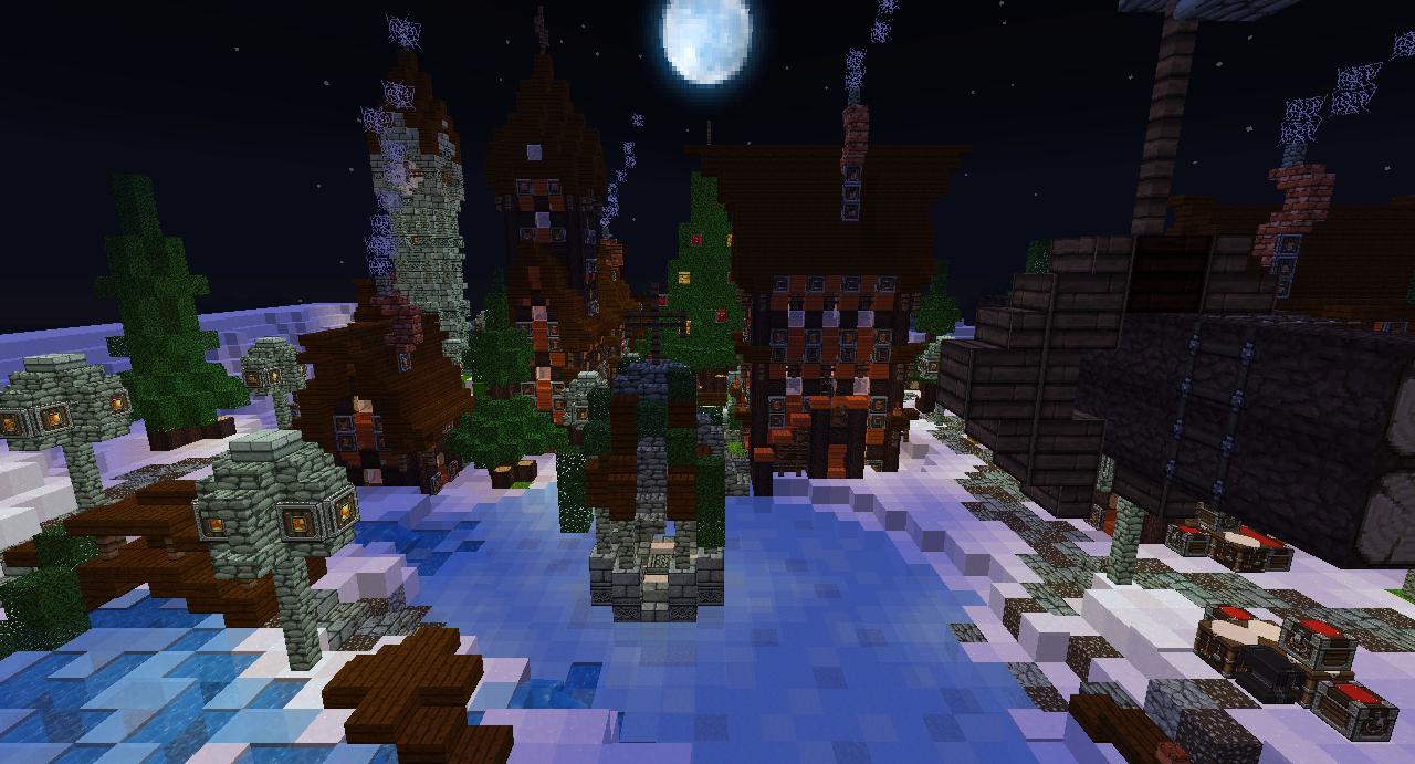 Christmas Village - Seasonal Build Minecraft Map