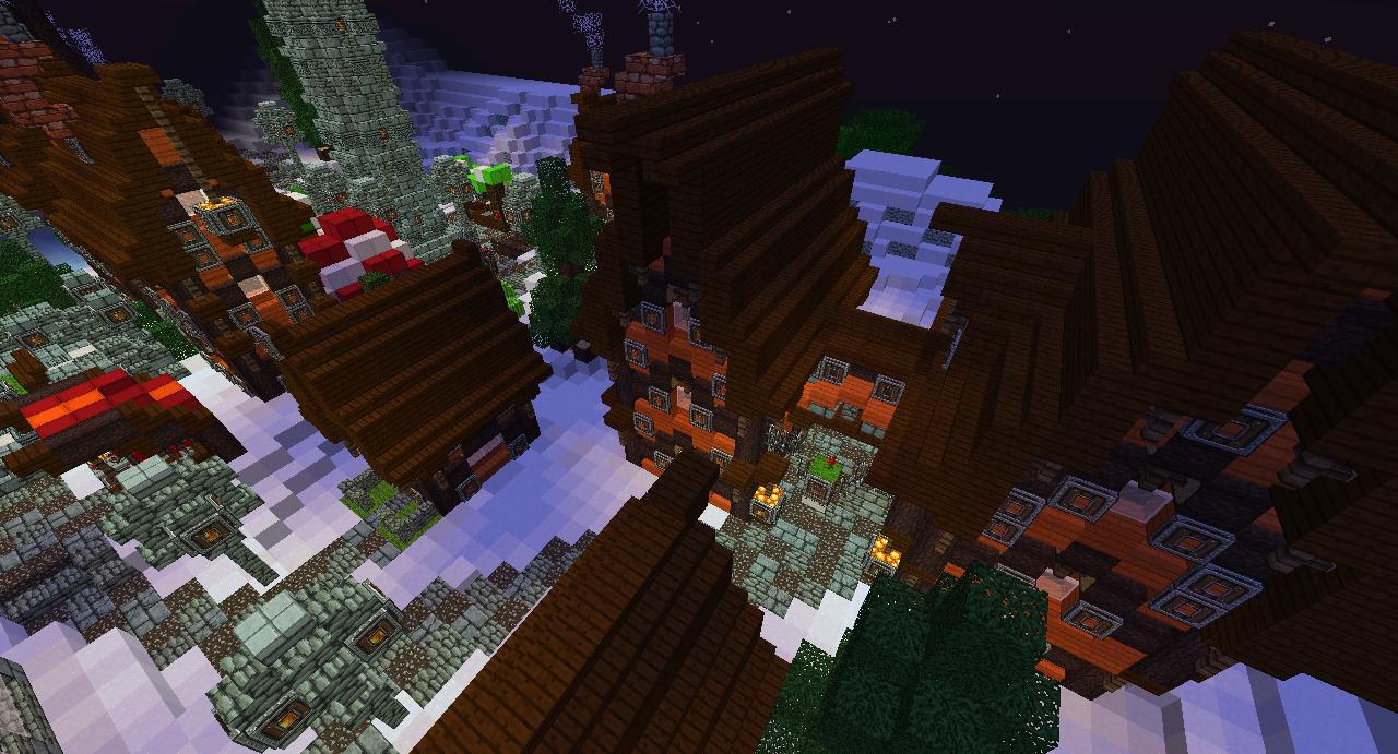 Christmas Village - Seasonal Build Minecraft Map