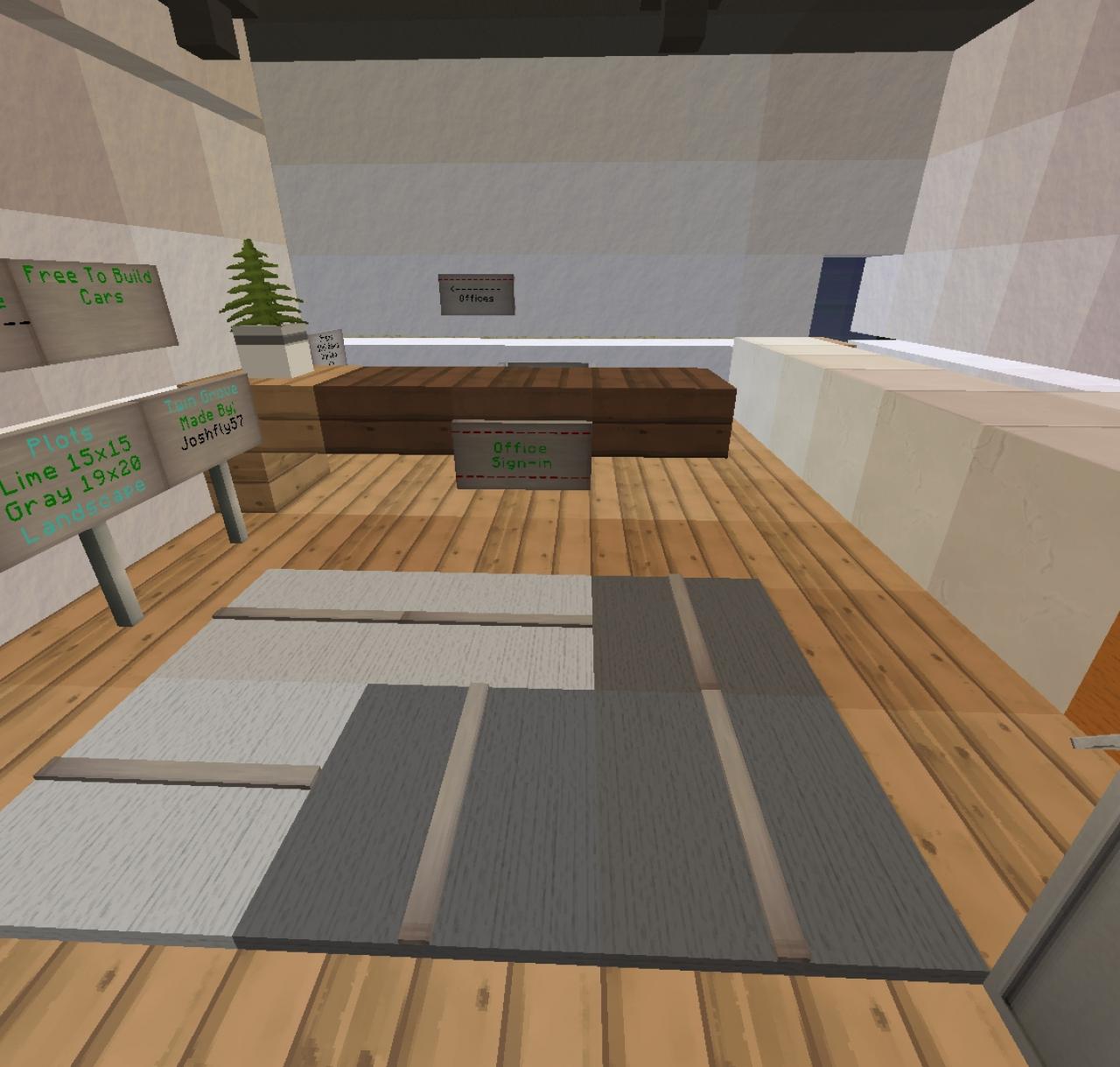 Modern Minmlist Office Interior Minecraft Map