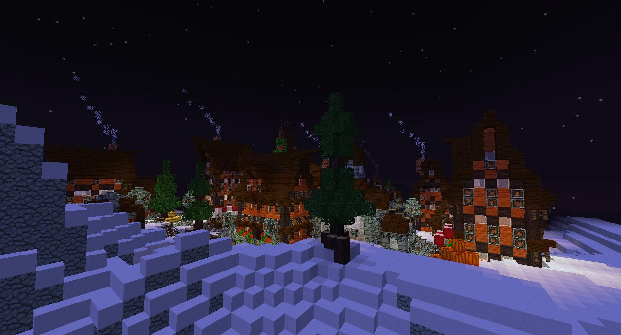 Christmas Village - Seasonal Build Minecraft Map