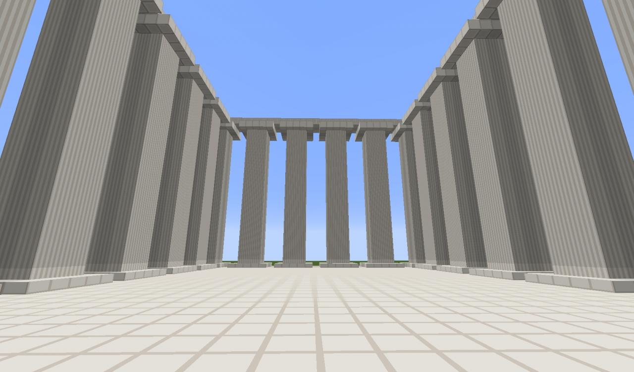 Ancient greek temple Minecraft Map