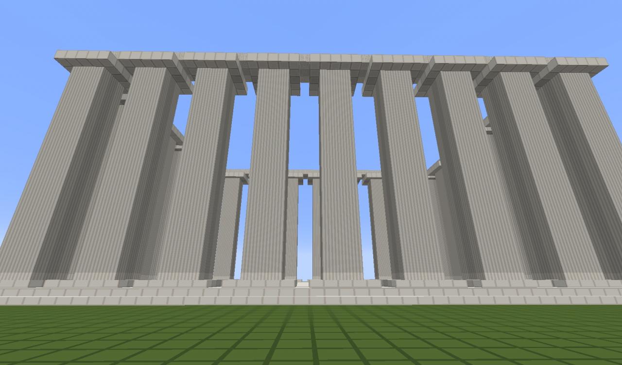 Ancient greek temple Minecraft Map