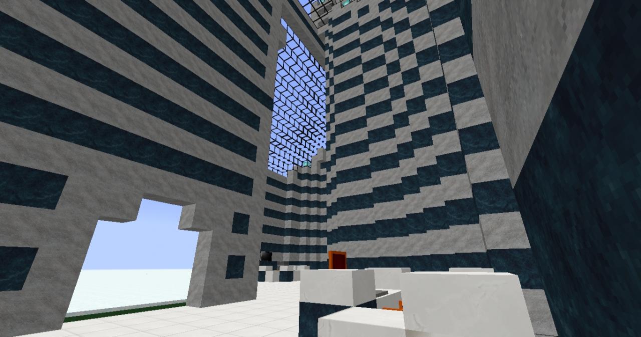 Possible Server Lobby/ Modern Skyscraper Minecraft Map
