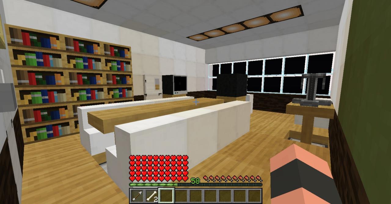 The SOS Brigade Clubroom (The Melancholy of Haruhi Suzumiya) Minecraft Map
