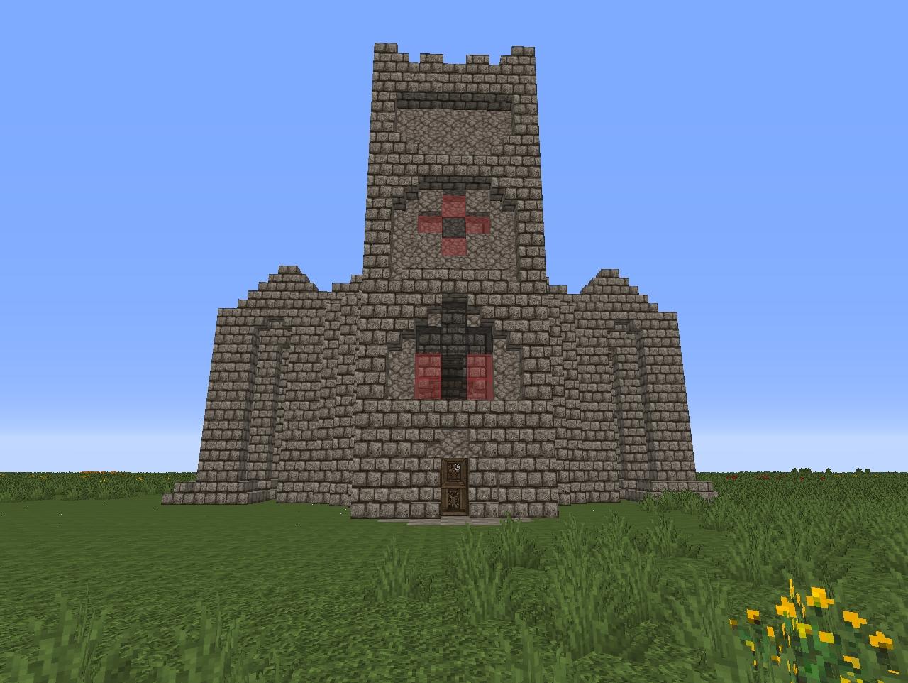Elder scrolls inspired chirch experiment Minecraft Map
