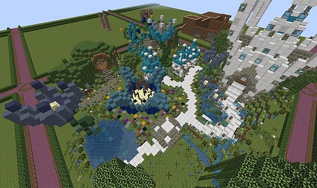 Homes of the Fay Minecraft Map