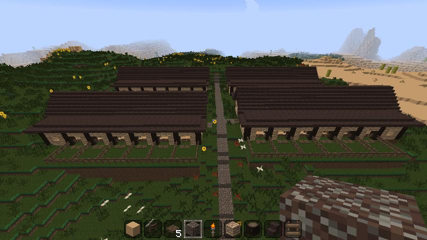 Horse Farm Minecraft Map
