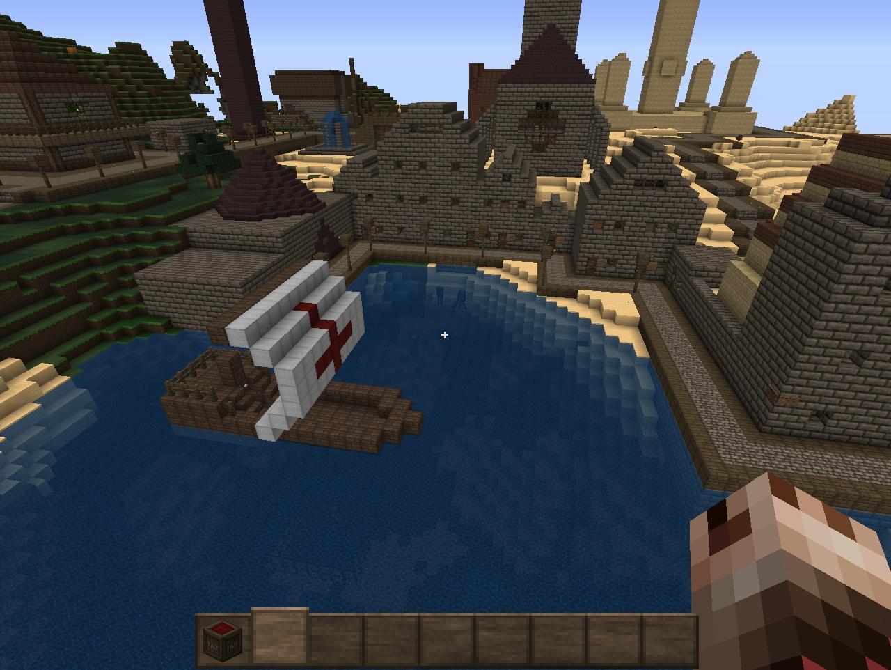 Random buildings Minecraft Map