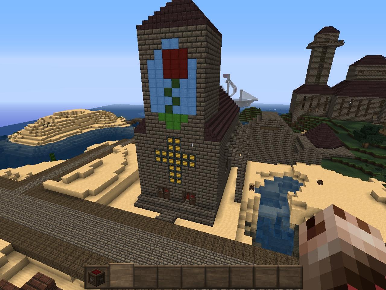 Random buildings Minecraft Map