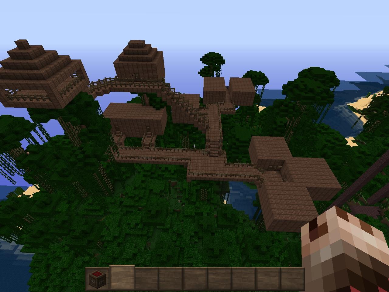 Random buildings Minecraft Map