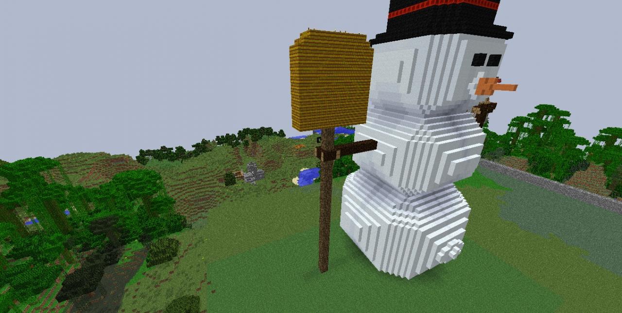 Giant Frosty Minecraft Map