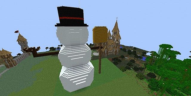Giant Frosty Minecraft Map