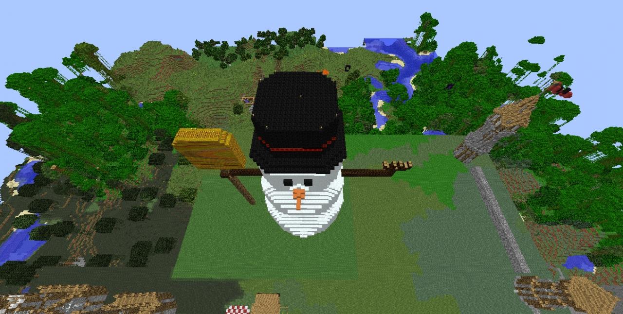 Giant Frosty Minecraft Map