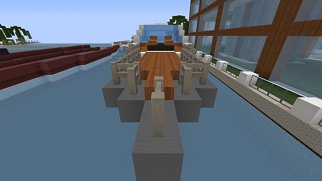 Modern Speed Boat Minecraft Map