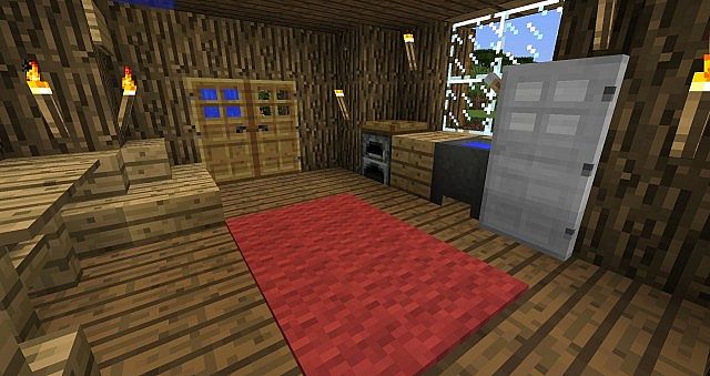 Tree House Minecraft Map