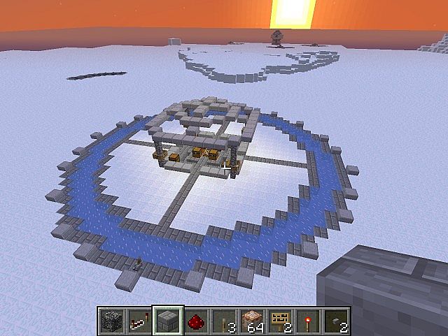 echo base hunger games (starwars) Minecraft Map