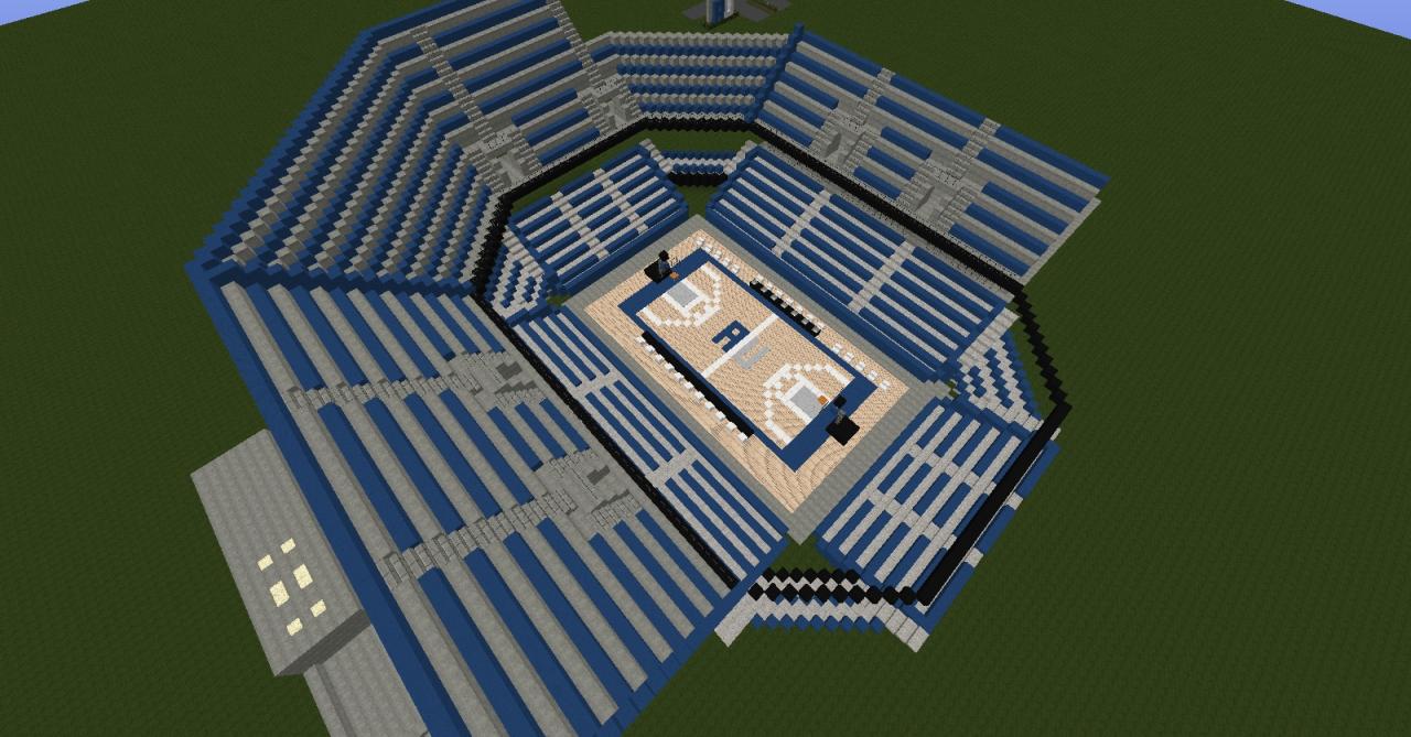 The Greatest Baketball Arena in Minecraft Minecraft Map