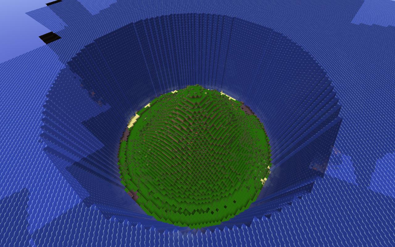 Sunken Mountain Minecraft Map