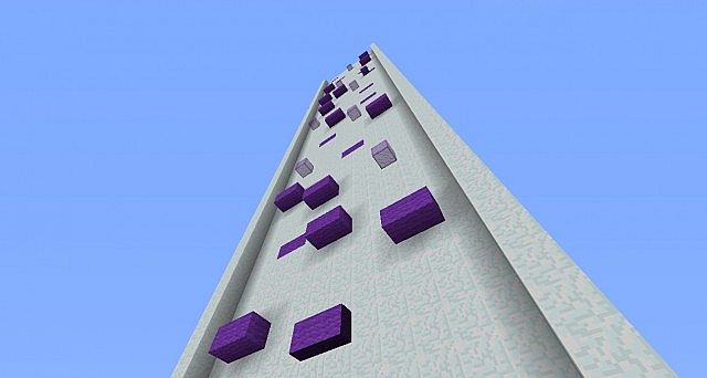 Snow-Jumping Minecraft Map